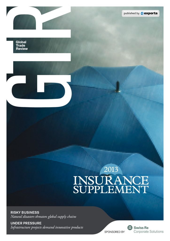 GTR Insurance Supplement 2013 | Global Trade Review (GTR)